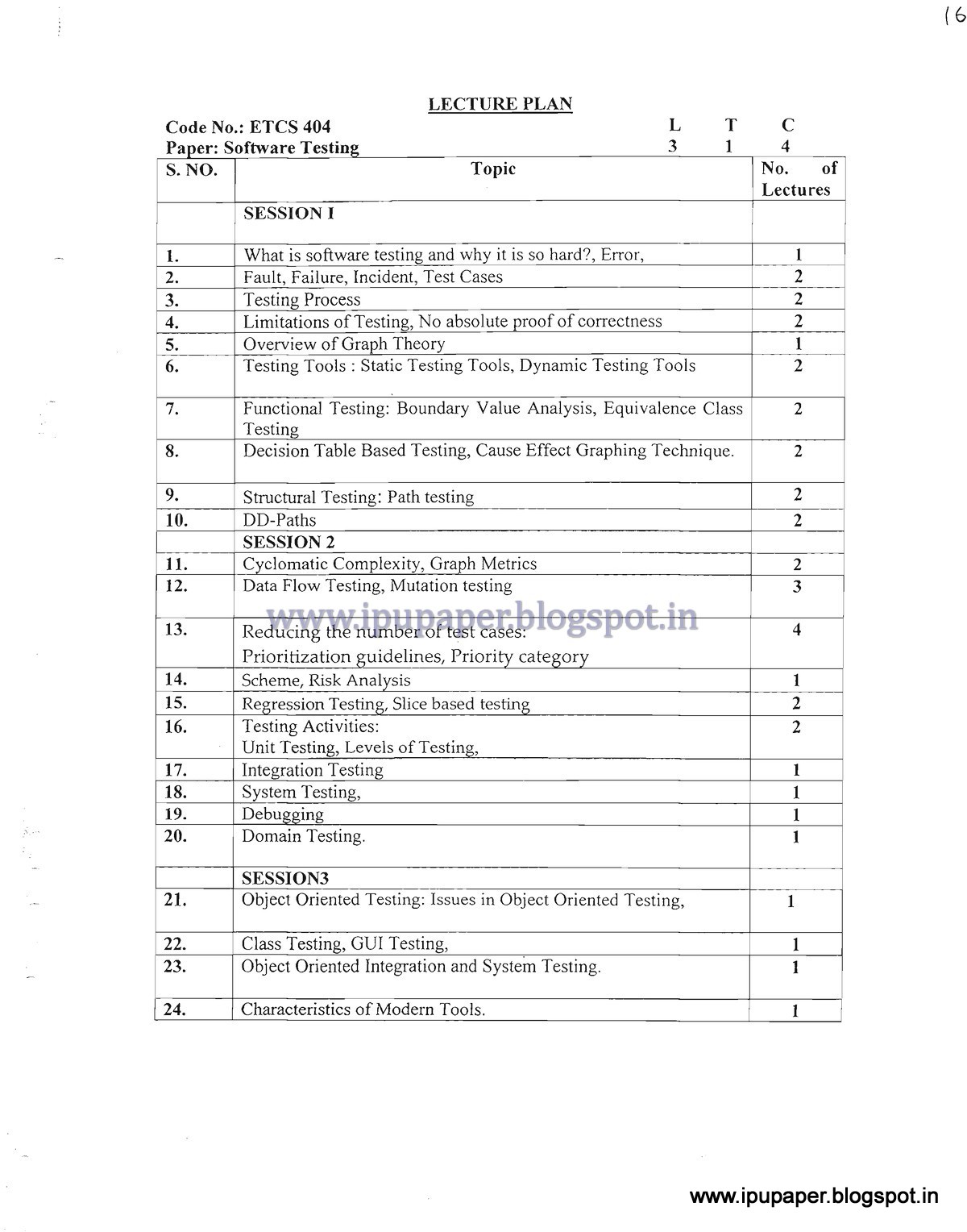 GGSIPU QUESTION PAPERS , Previous Year Question Papers