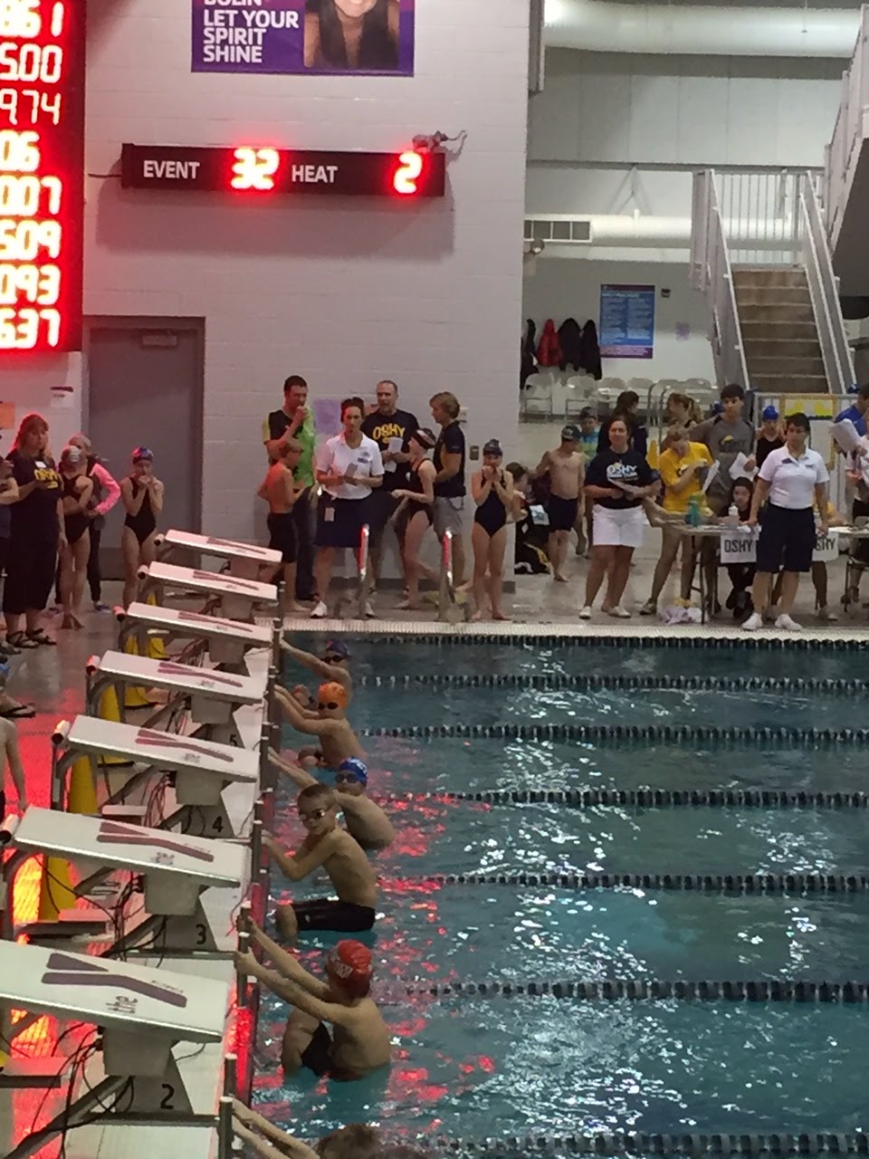 The VG Express: Tyler's First Official Swim Meet