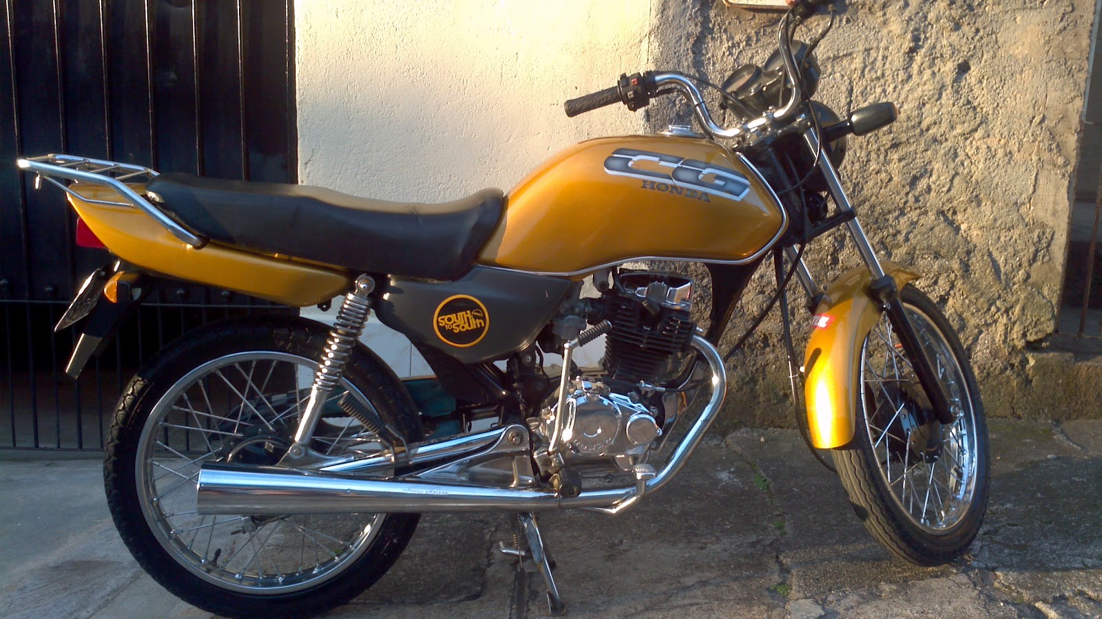 CG 99 CROMADA SUCATA VERDADEIRO BODE DE LUXO O ORIGINAL...