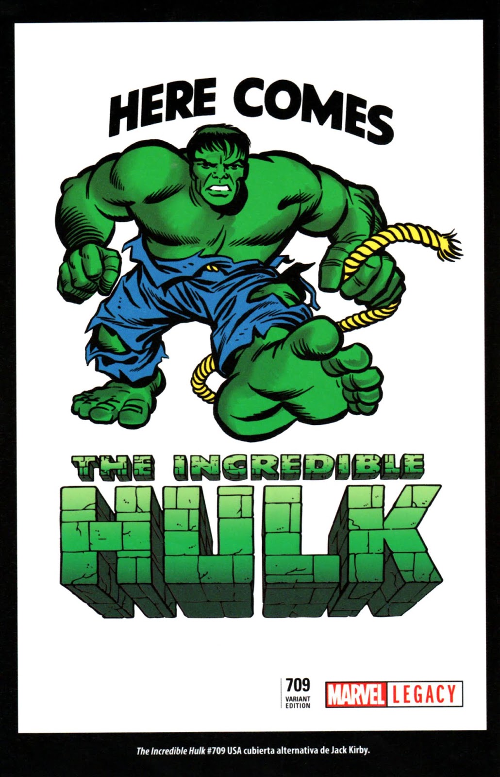 Galicia Comic: Hulk 69 - (The Incredible Hulk 709 USA)