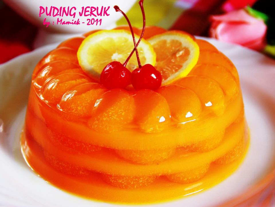 Coba - Coba Resep: PUDING JERUK