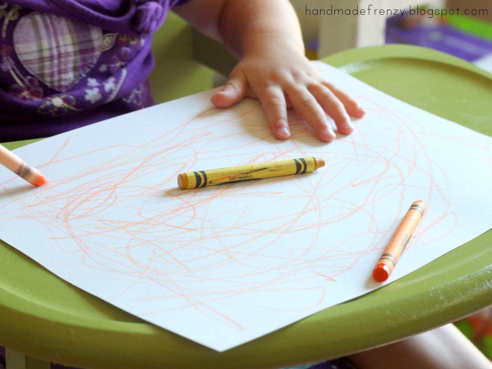 Make It Handmade: Art From Scribbles: Guest Post By Handmade Frenzy