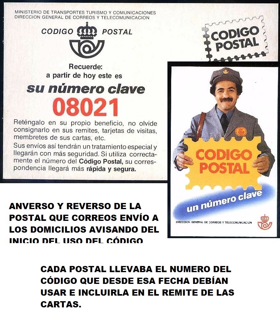 IFAC FILATÉLICO: EL CÓDIGO POSTAL. UN POCO DE SU BREVE HISTORIA.