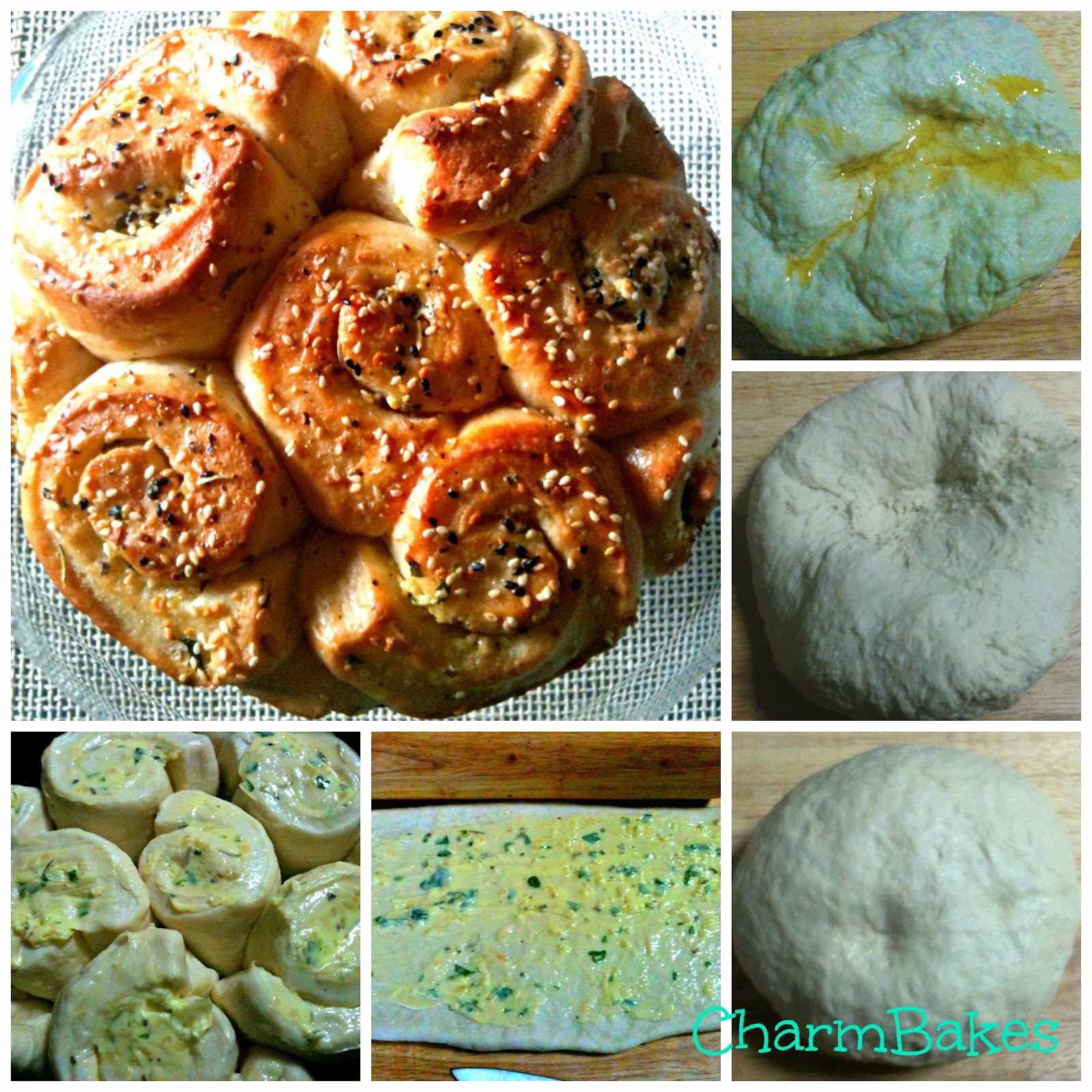 Charm Bakes: Garlic Rolls