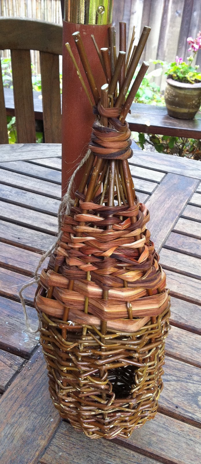 Inside the artisan: Willow birdhouse - Part II