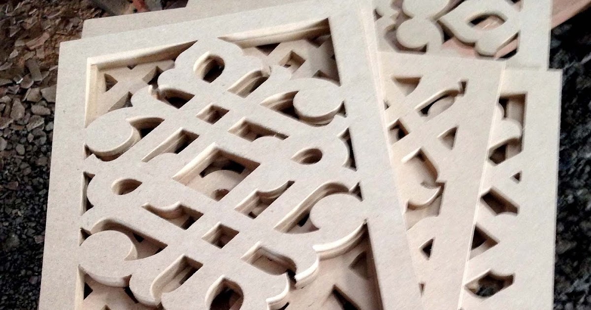 Jasa Laser Cutting dan CNC Router Cutting MDF,ACP,WPC,PVC,Triplek ...