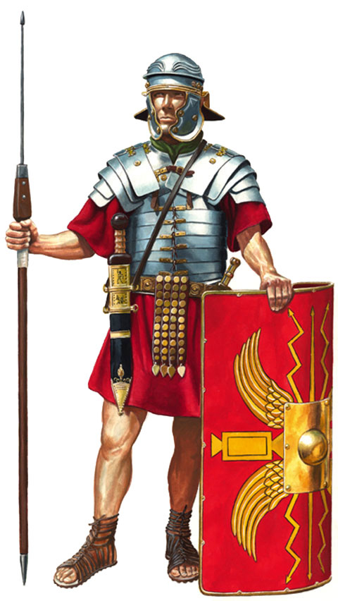 Soldati Romani del Tardo Impero: Legionari Romani della seconda metà ...