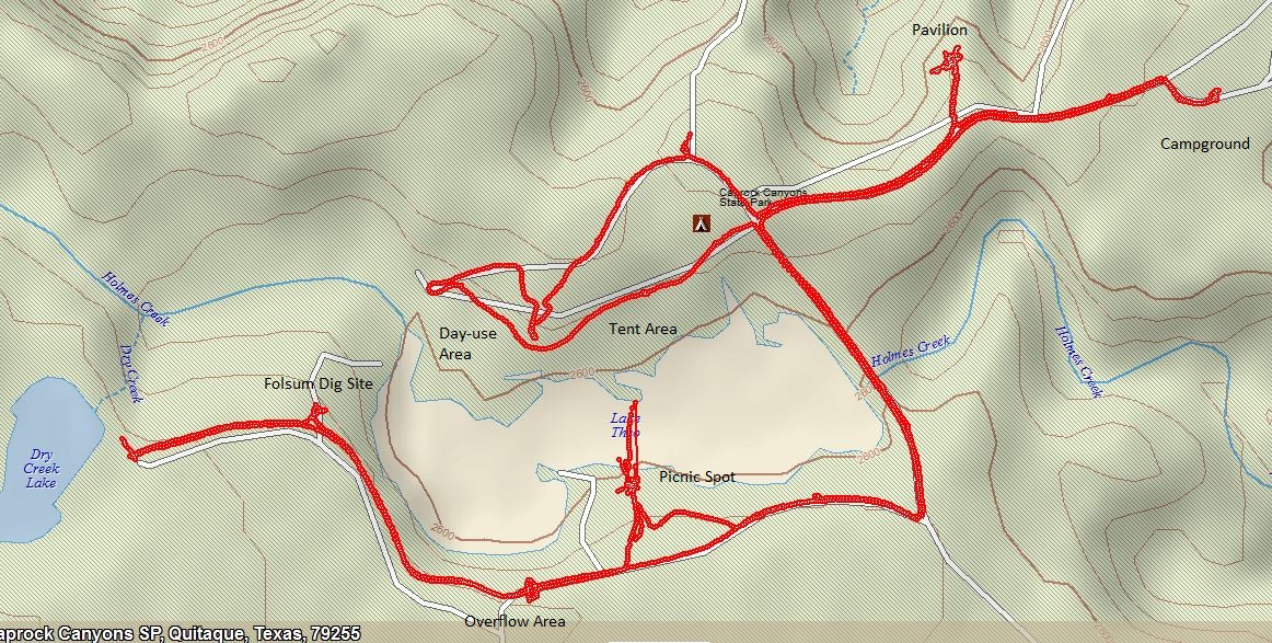 Travels of a Rambling Van: A Little Light Wandering in Caprock Canyons ...