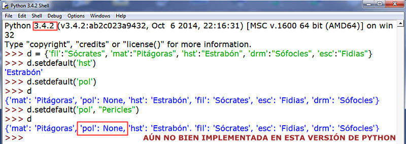APRENDER A PROGRAMAR CON PYTHON: DICCIONARIOS Y SUS MÉTODOS