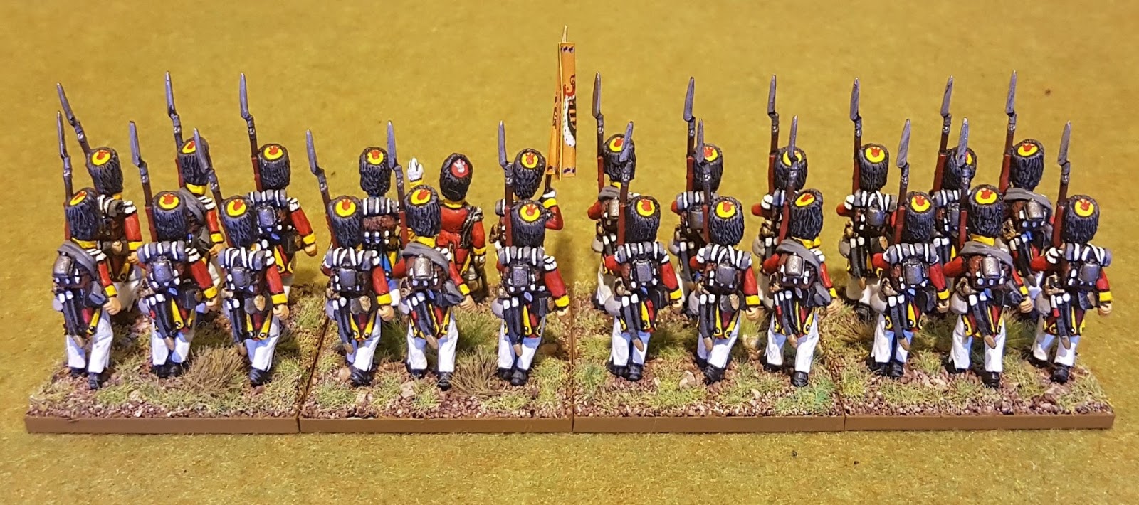 Chasseur: Saxon Leib Grenadier Guard - Black Hussar 28mm