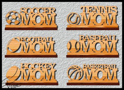 Scrollsaw Workshop: Sports Mom Free Scroll Saw Patterns.