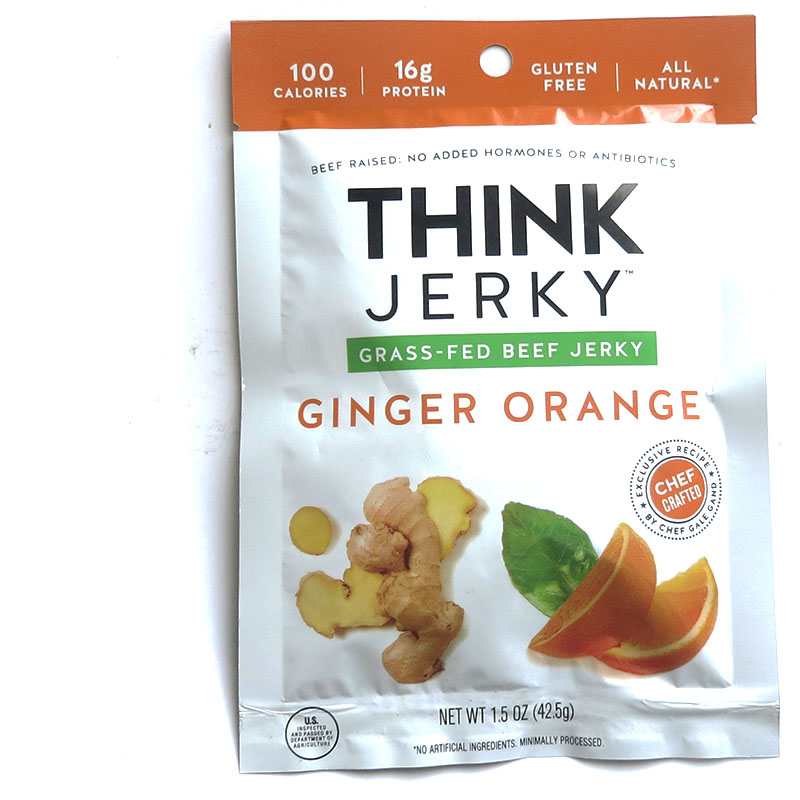Think Jerky - Ginger Orange ~ Beef Jerky Reviews