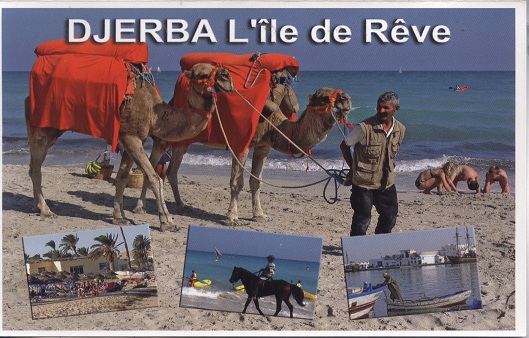 Omran Elmajdoub Postcards, Stamps, Covers and Sheets.: DJERBA L' ILE DE ...