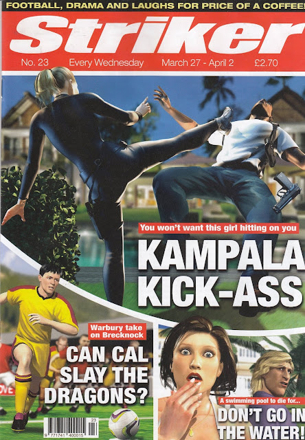 Boys Adventure Comics: Striker comic - cover gallery part 4