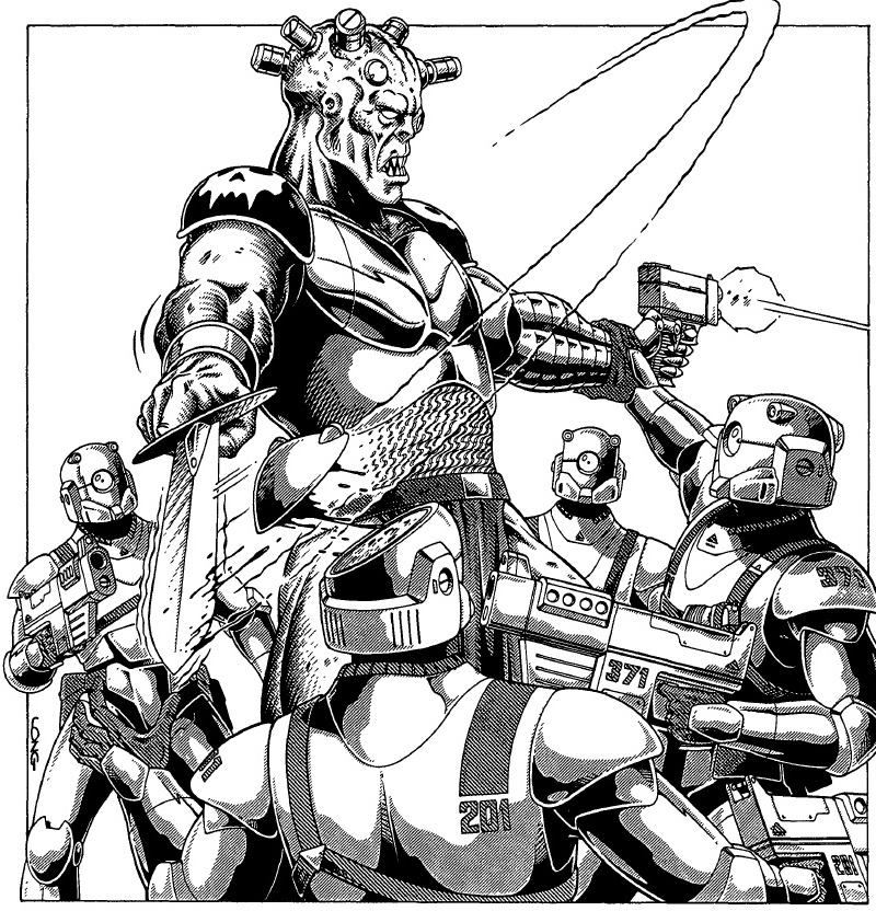 B/X BLACKRAZOR: Streamlining Palladium Combat