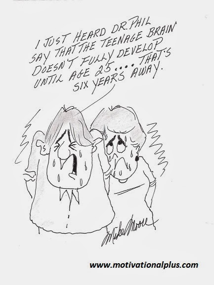 Mike Moore's Laughter Lounge : Dr. Phil Cartoon on Parenting Teenagers