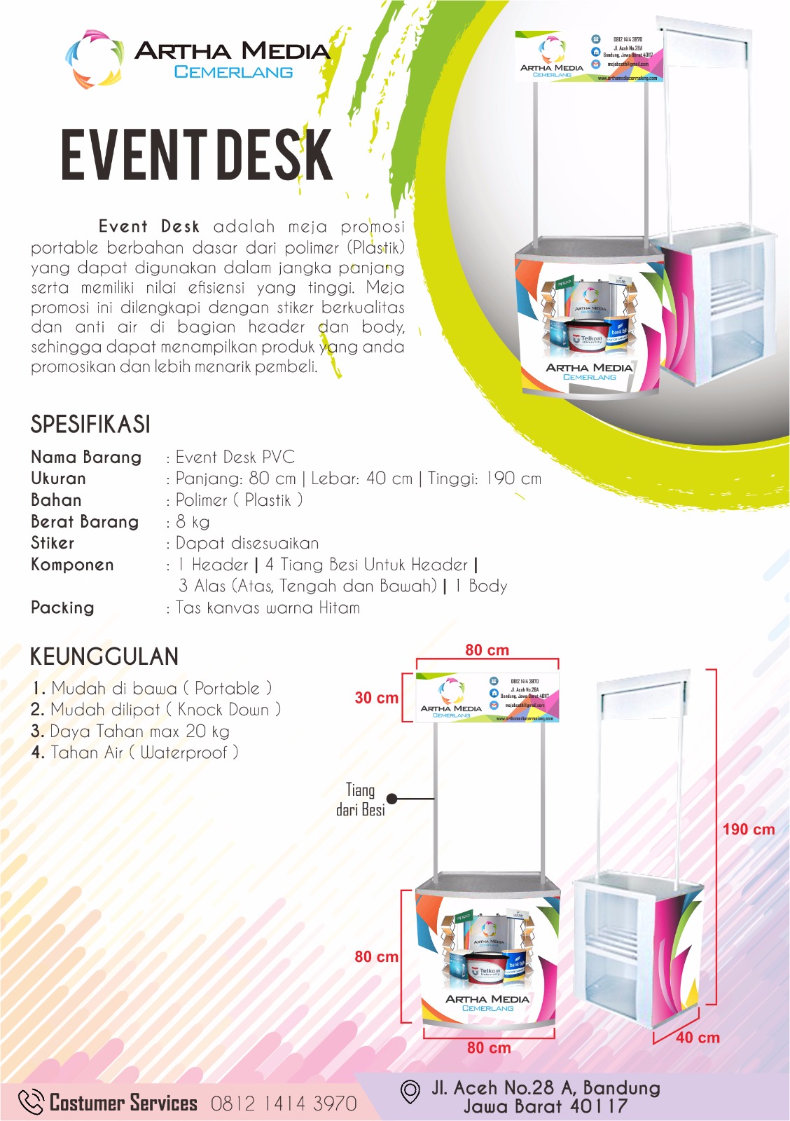 Event Desk Bandung, Event Desk Di Bandung, Jual Event Desk Bandung ...