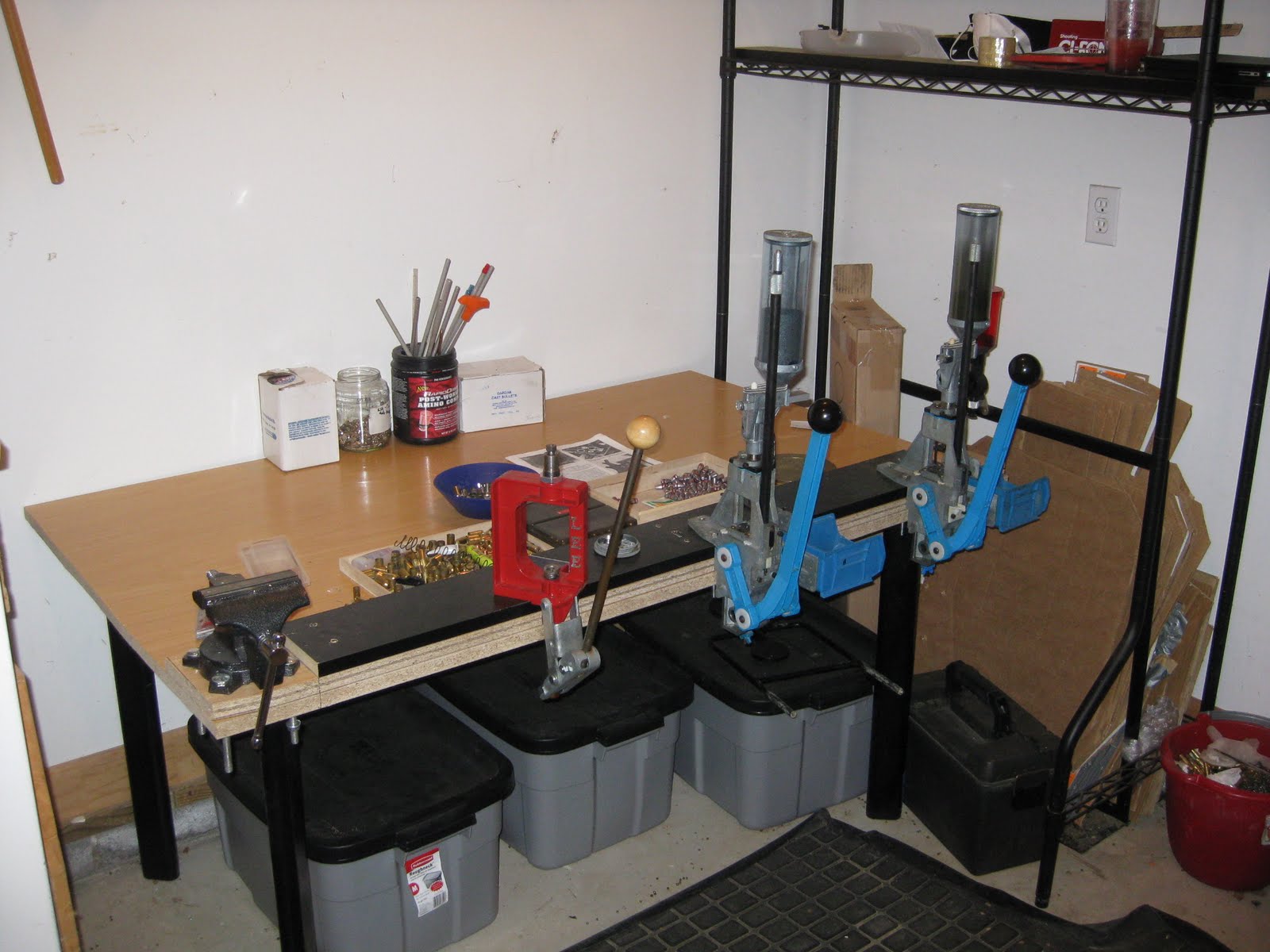 Amateur Ammo: My reloading room!