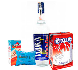 A tal da "Pinga Azul" caseira! - Receita simples