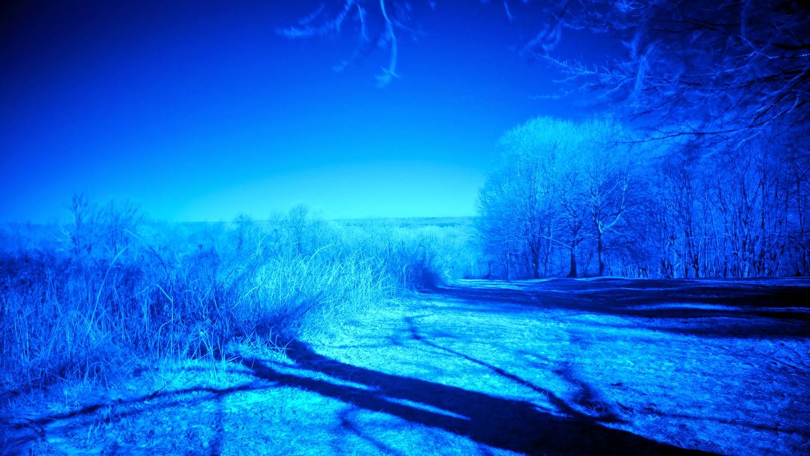 Beyond Real Time: A different shade of blue