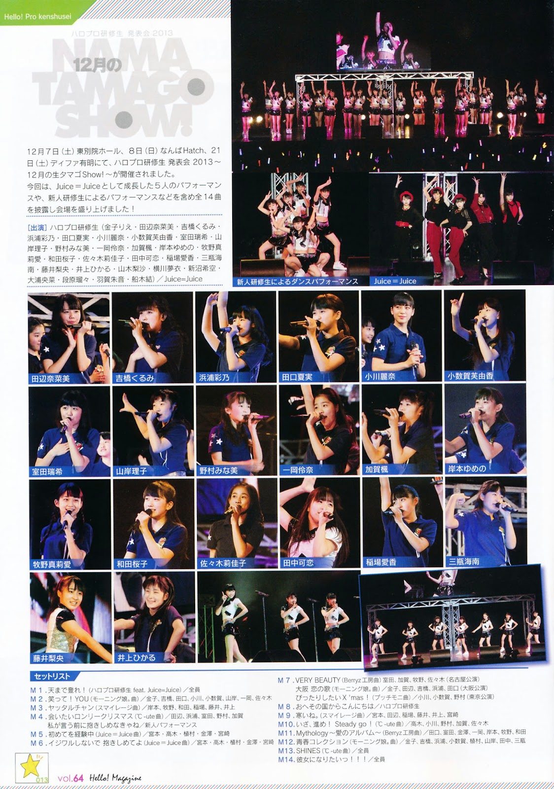 [Hello!Project] Scans de Hello!Magazine | Idols Love