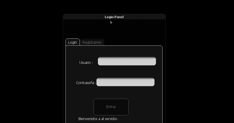 Login panel S - Resources Mta Sa