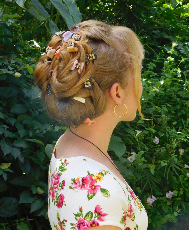 Braids & Hairstyles for Super Long Hair: Double Mohawk Buns