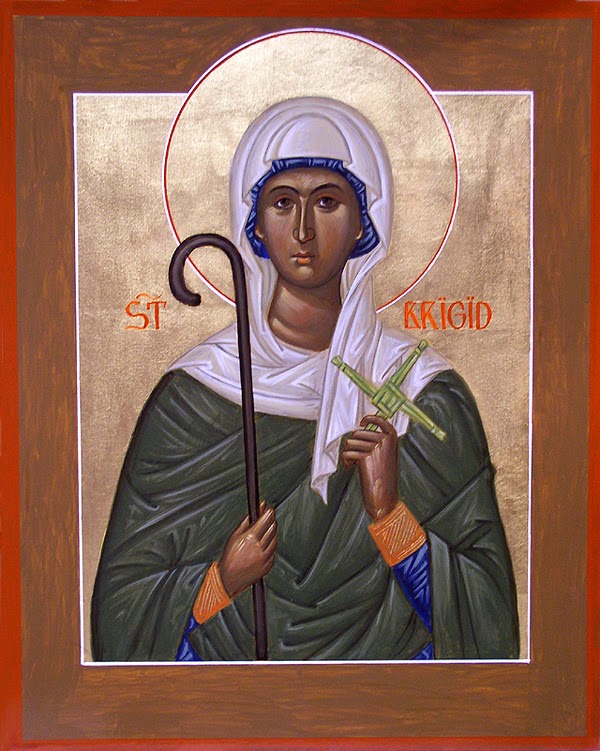 Blood of Prokopius: Saintly Saturday: St. Brigid of Kildare