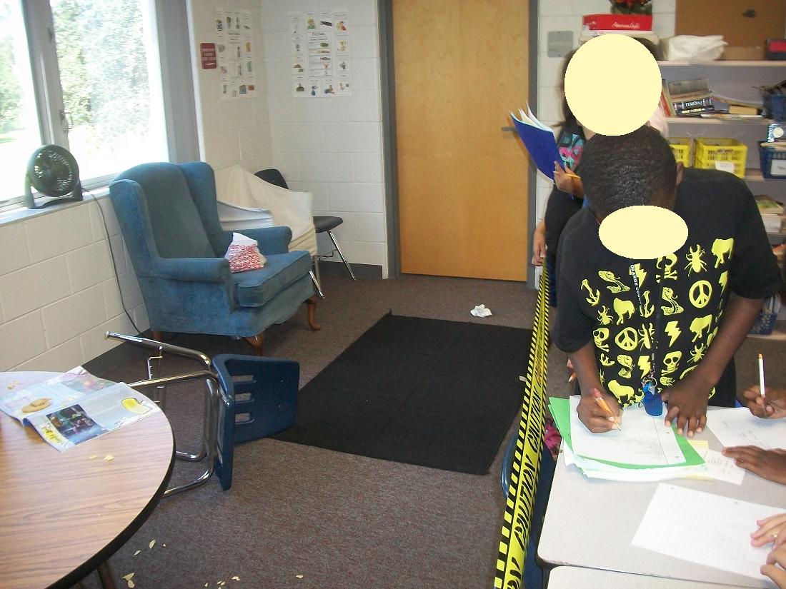 Teaching star students: Classroom Crime Scene