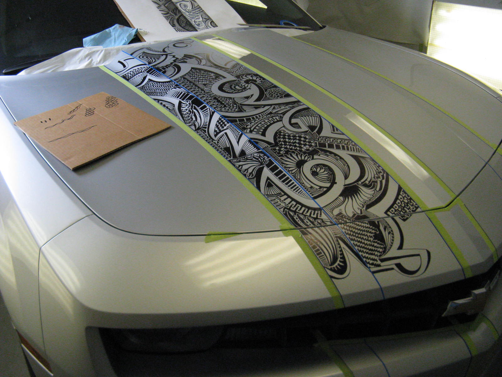 Pinstripe Chris: The Sharpie Camaro part 2