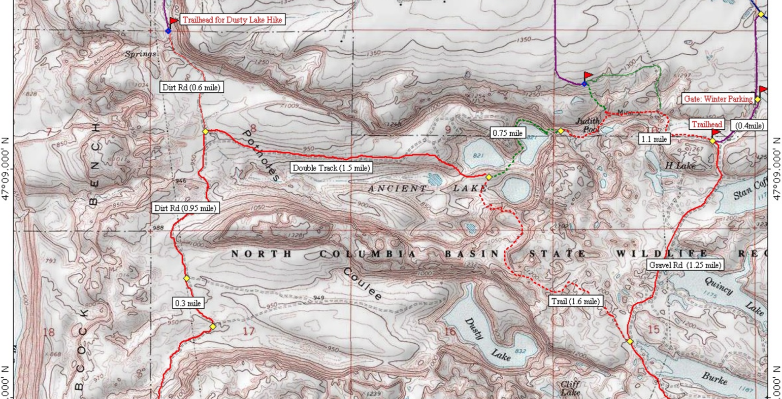 Potholes Coulee - What Happened There?