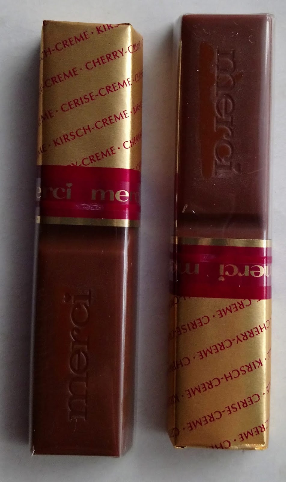 Chwile zasłodzenia: Merci Creme Fruit Kirsch-Creme / Cherry-creme ...