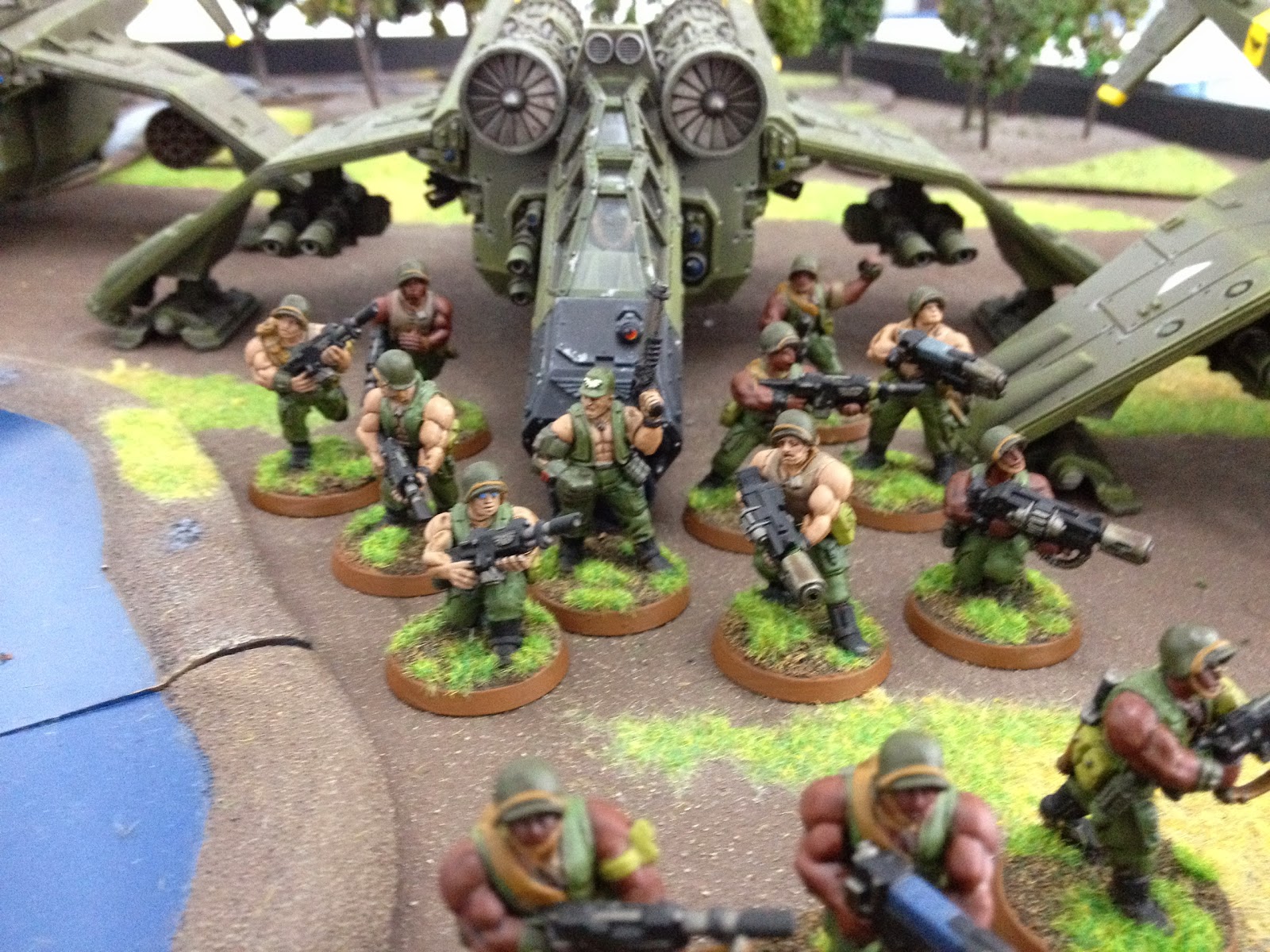 Spunkybass Place 3.0: Catachan AirCav in Action!