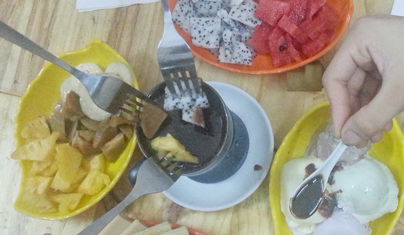 Lẩu Kem Hoa Quả - Maid Cafe - Coffe - Drink - Fast Food