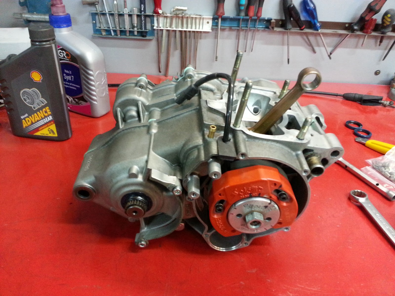 El blog de MMG: Reacondicionamiento motor Rotax 122 de Aprilia RS125 ...