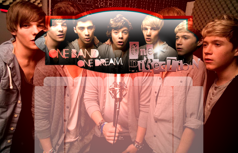 W Arte Pop: Banner e BG One Direction