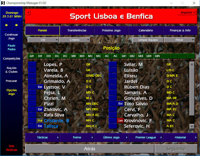 Championship Manager 01/02 - Sabias que podes voltar a jogar com os ...