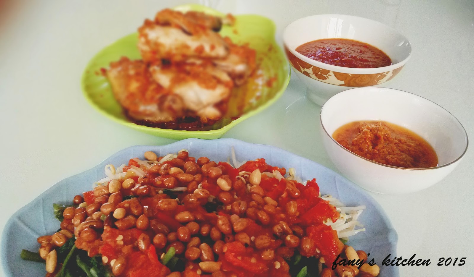 Welcome to Fany's kitchen: Ayam Taliwang dan Pelecing Kangkung