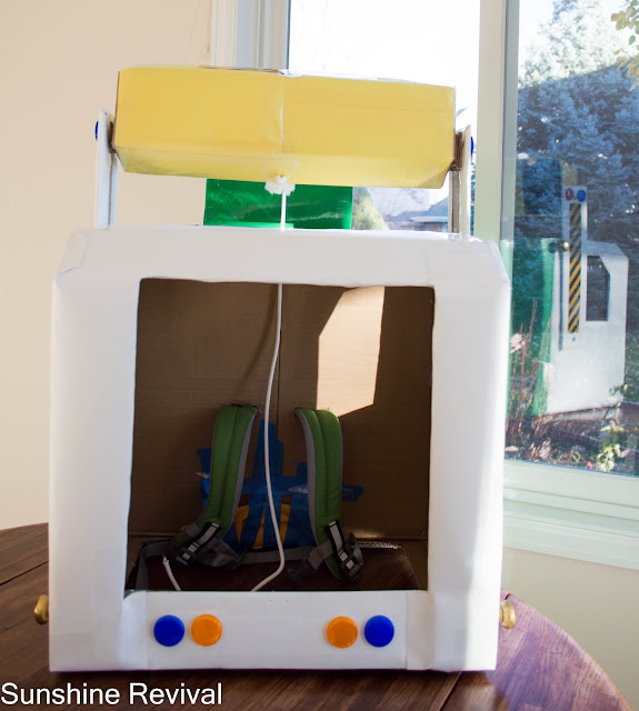 Sunshine Revival: Working Garbage Truck Halloween Costume