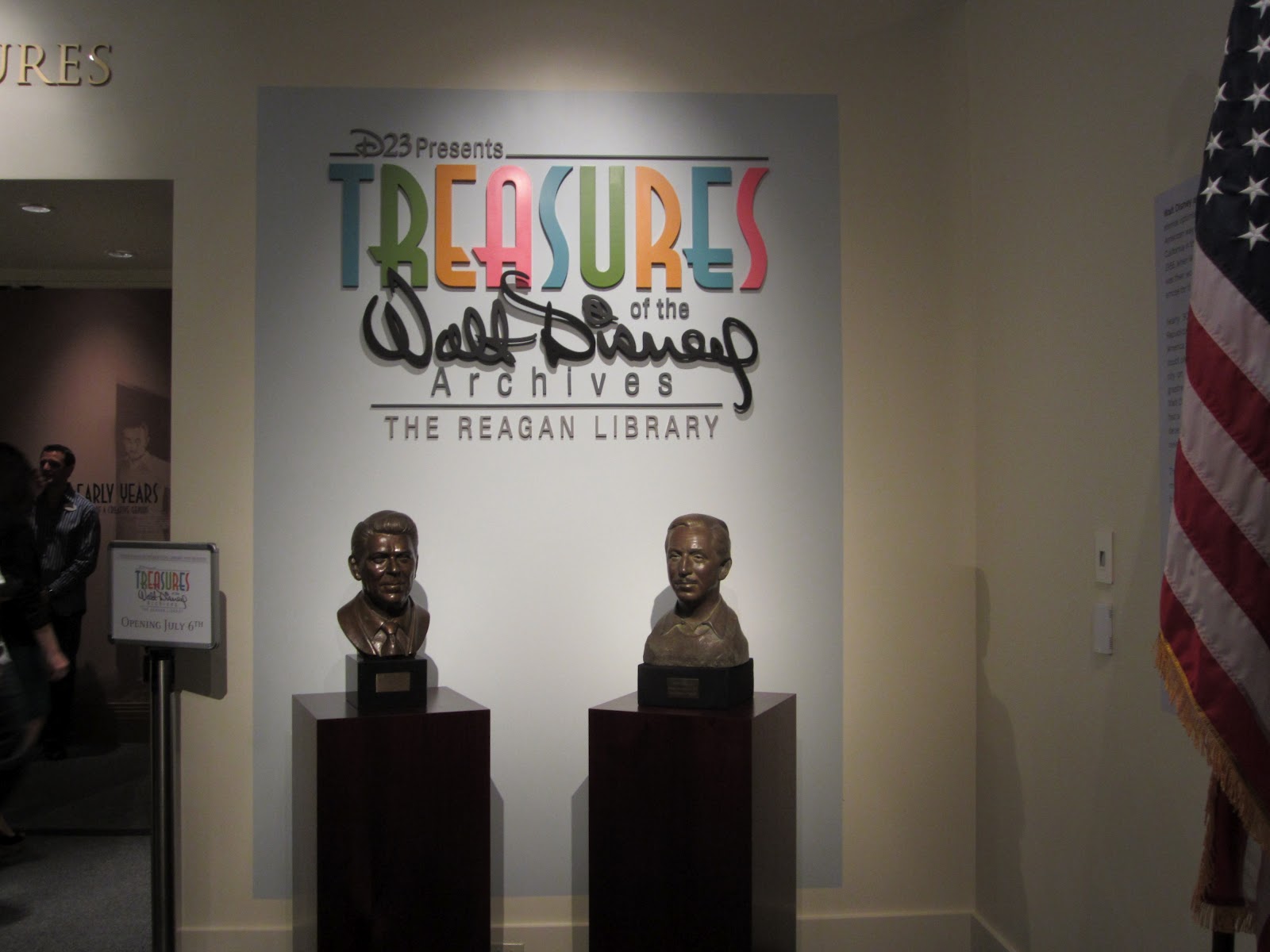 JHistoryGirl Designs: Disney Comes to the Reagan Library!