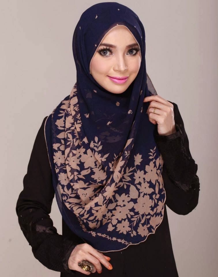 theHIJABbyQEZ: chiffon capsule cut shawl