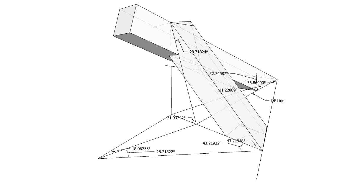 Roof Framing Geometry: Math Notes #1