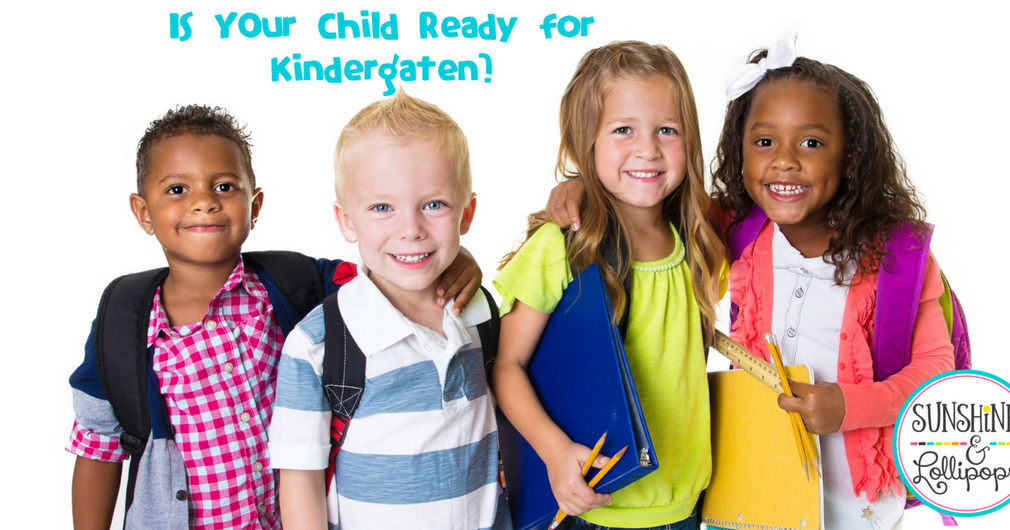 Are You Wondering If Your Child Is Ready For Kindergarten Sunshine