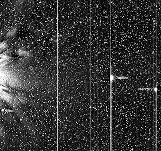 Astroblog: Comet Elenin in STEREO H1B (August14)