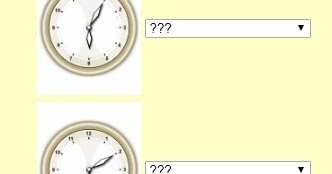 English is FUNtastic: Time - multiple choice exercises