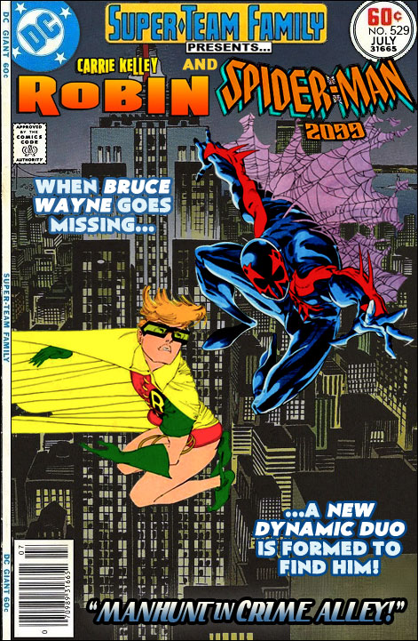 Super-Team Family: The Lost Issues!: Carrie Kelley: Robin and Spider ...