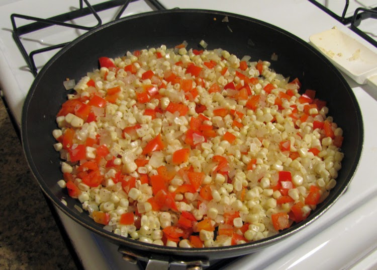 Smells Like Food in Here: Cornmeal-Crusted Scallops and Corn Relish