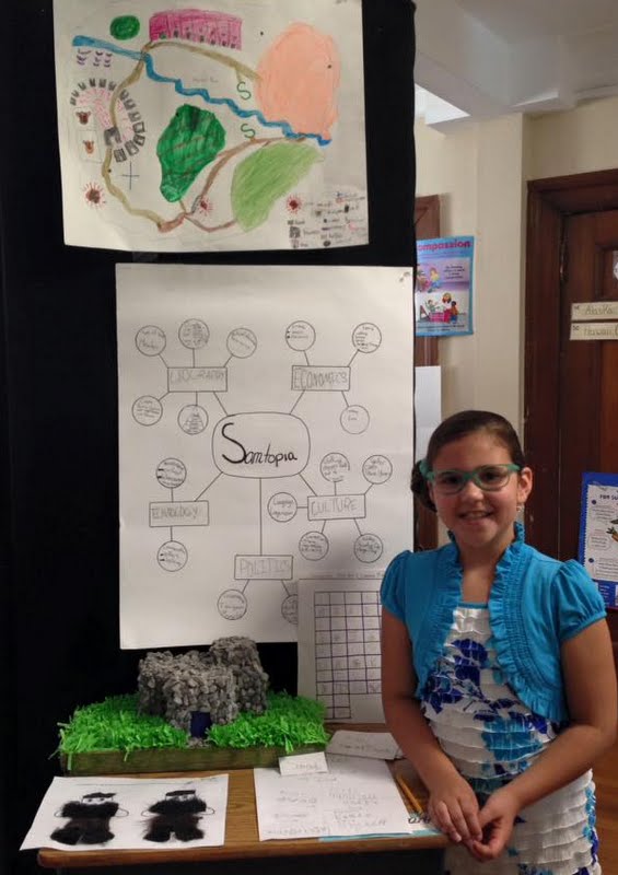 Antioch School News: Third and Fourth Grade Civilization Projects