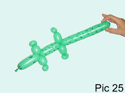 CLASSICAL: How to make balloon crocodile