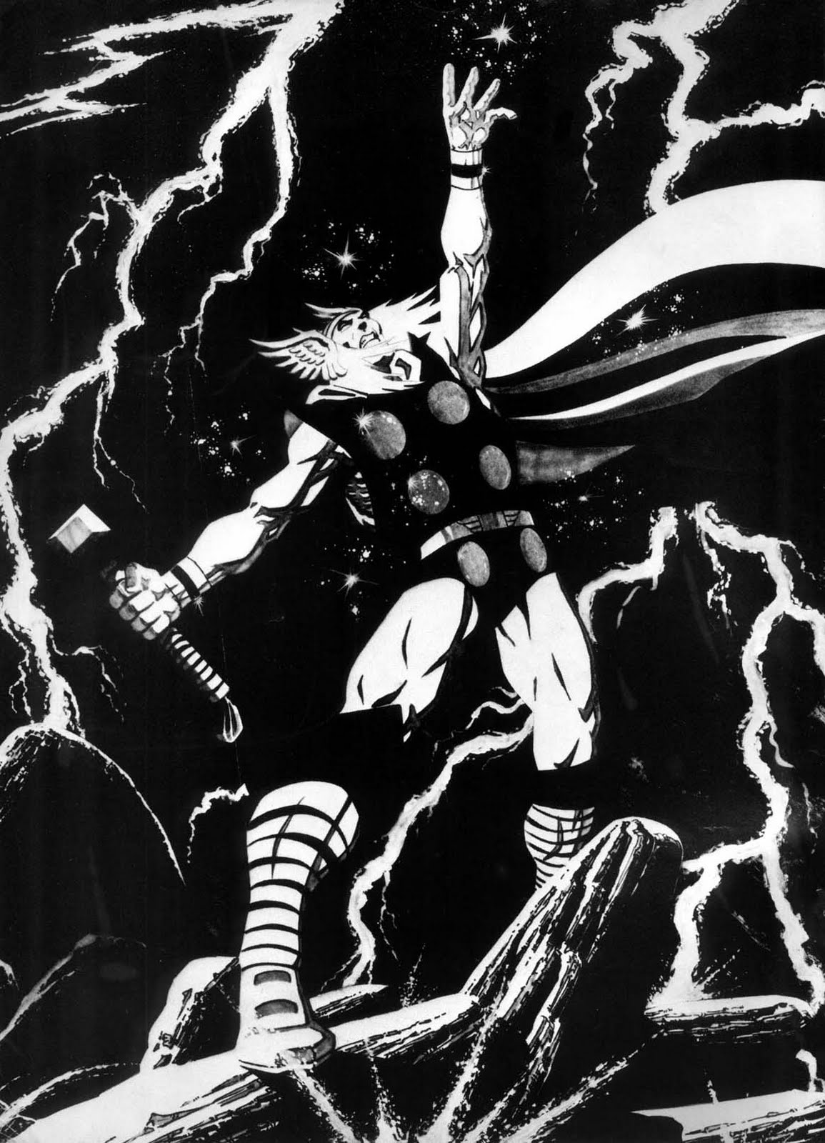 Diversions of the Groovy Kind: Thor Week! Black and White Wednesday ...